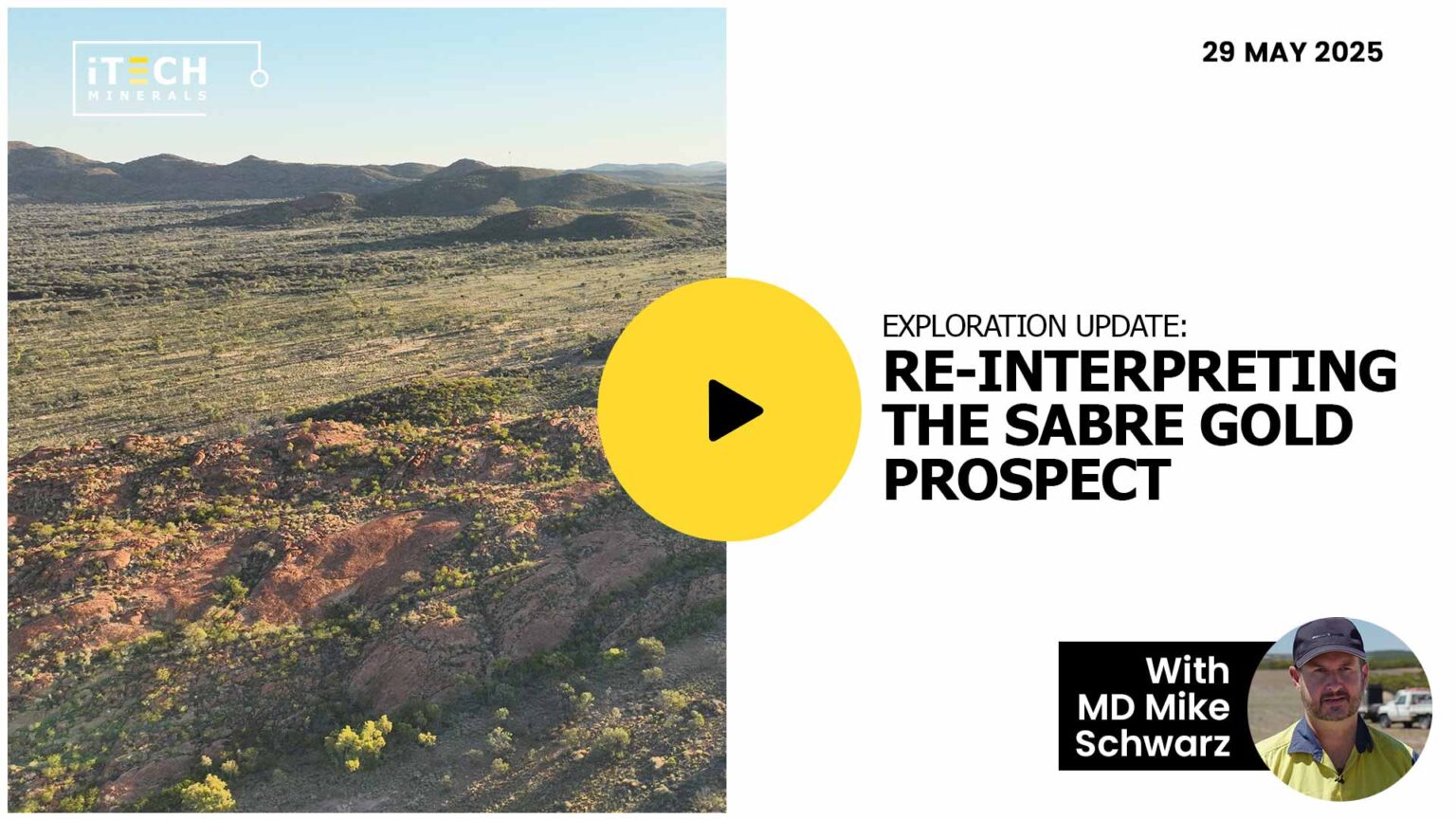 iTech Minerals | EXPANDED GOLD PROSPECTIVITY AT THE SABRE PROSPECT